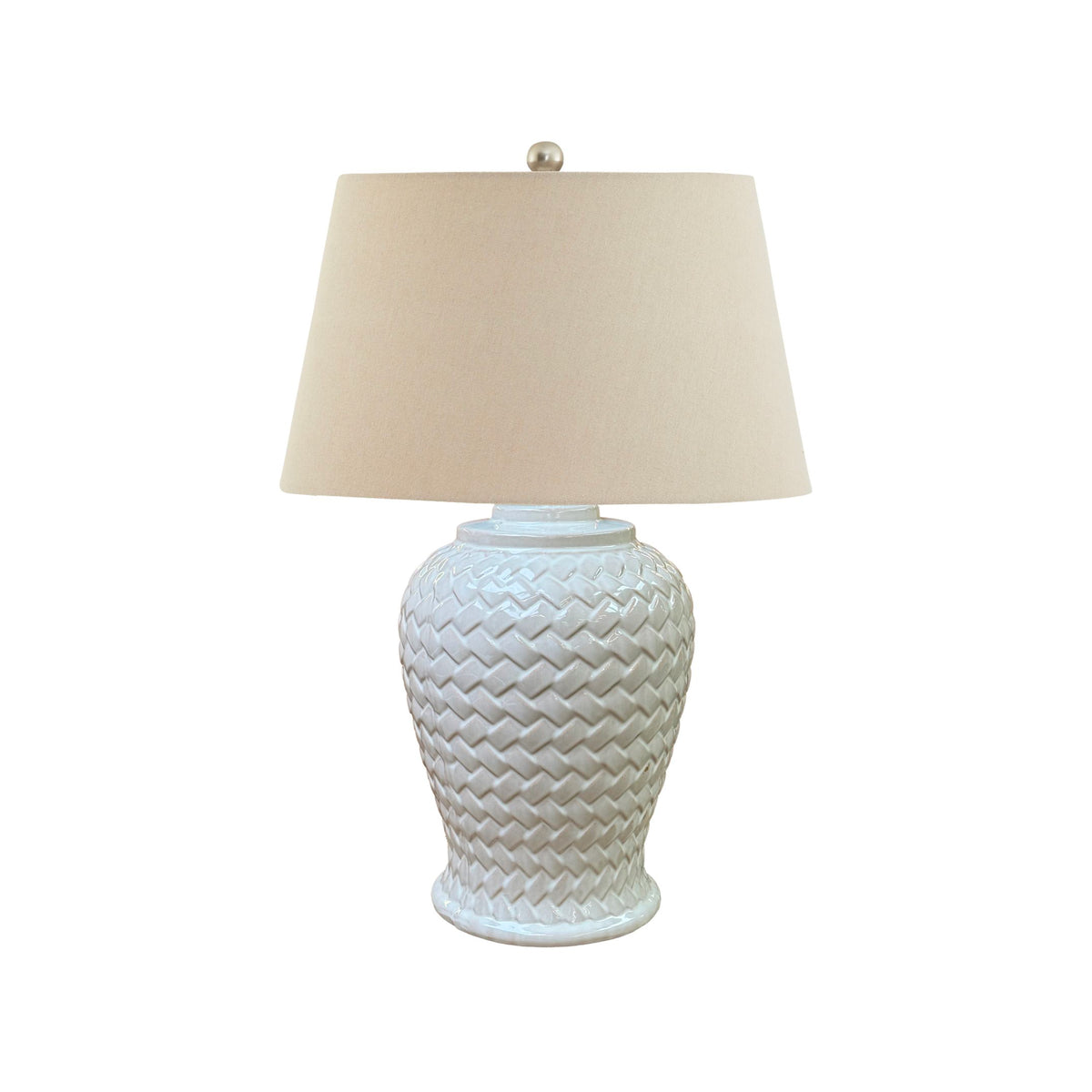 Siena Woven Ceramic Table Lamp – Nomal