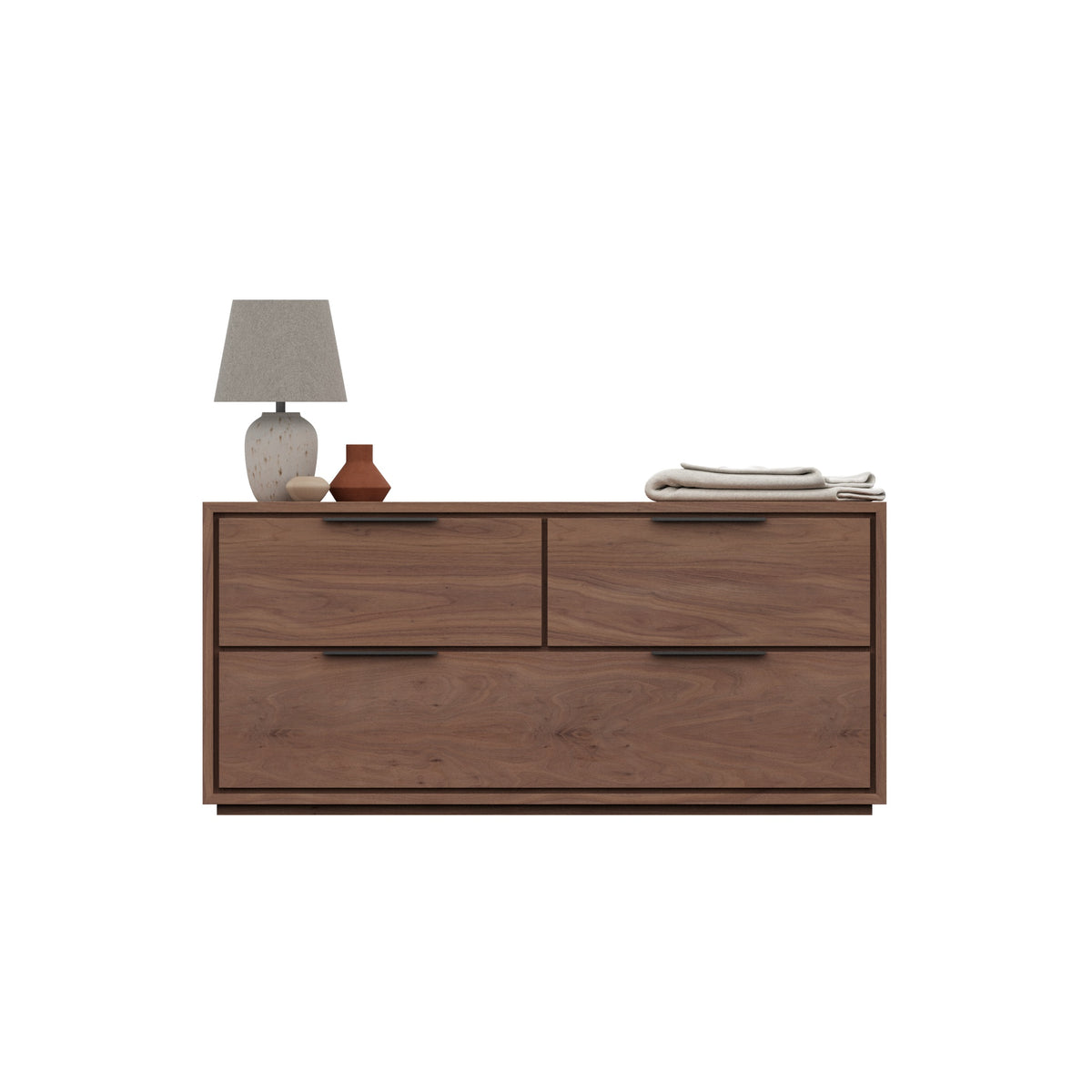 Aspen Walnut TV Stand – Nomal
